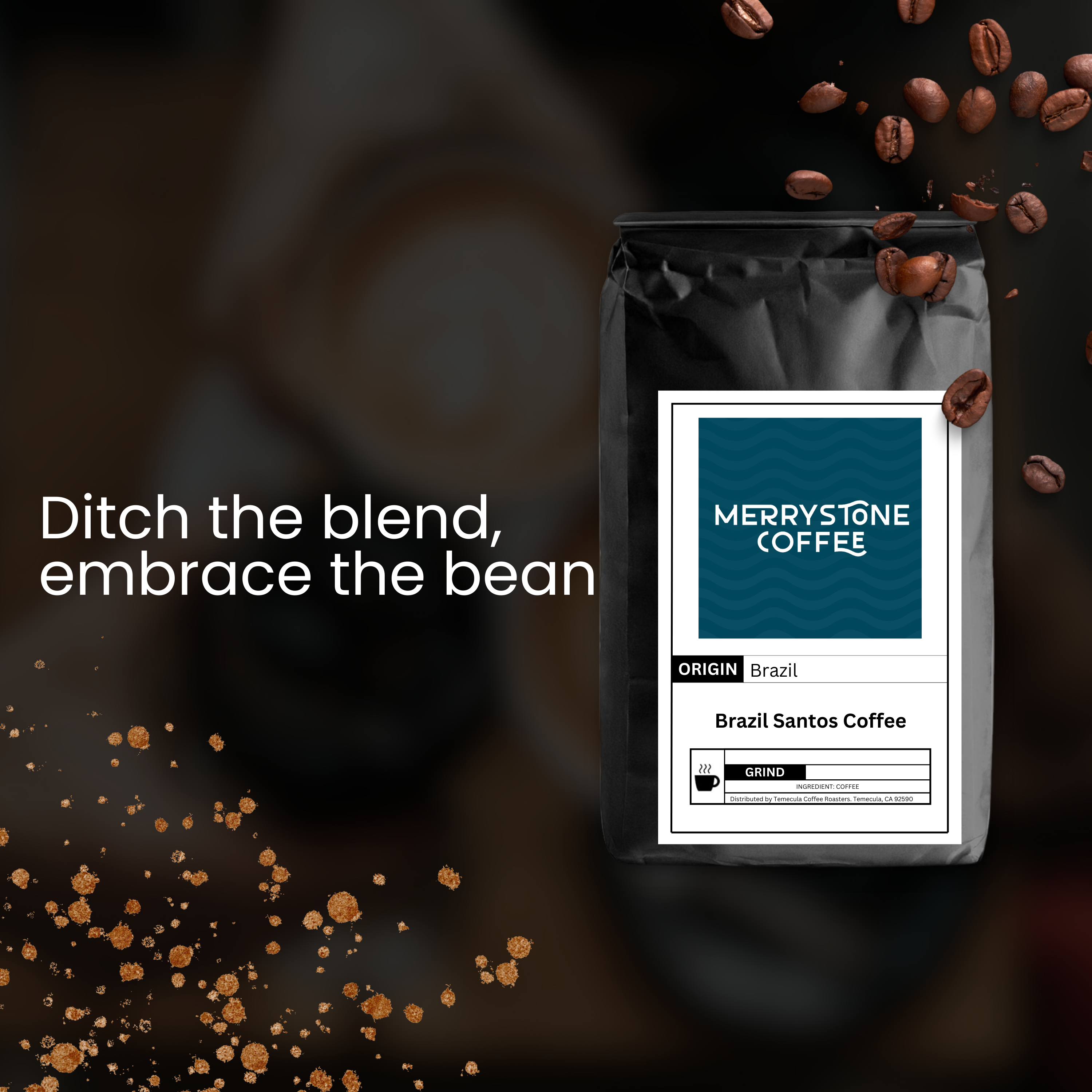 Brazil Santos Single Origin - Smooth, Cocoa Medium Roast – Merrystone ...